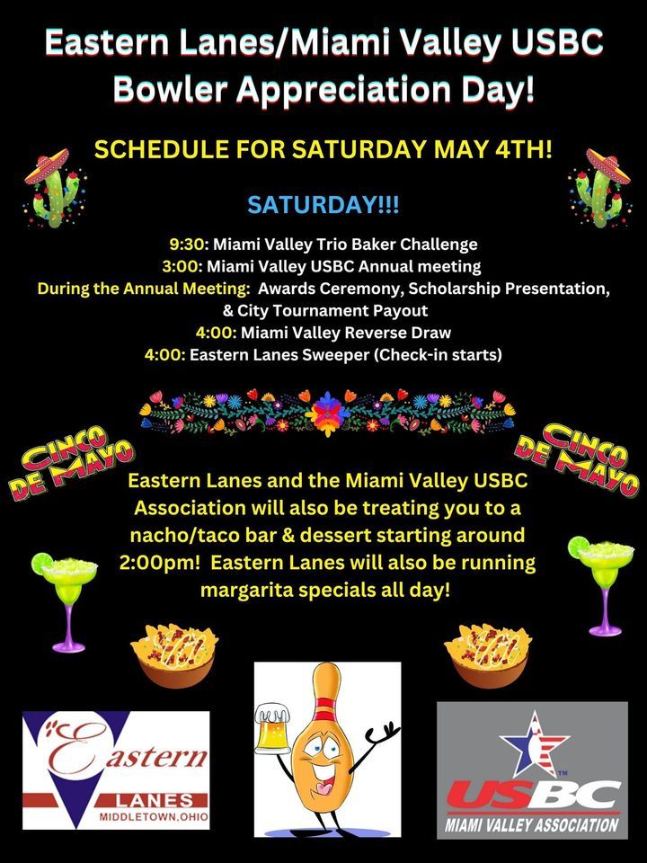 Miami Valley Trio Challenge & Bowler Appreciation Day! , Eastern Lanes ...