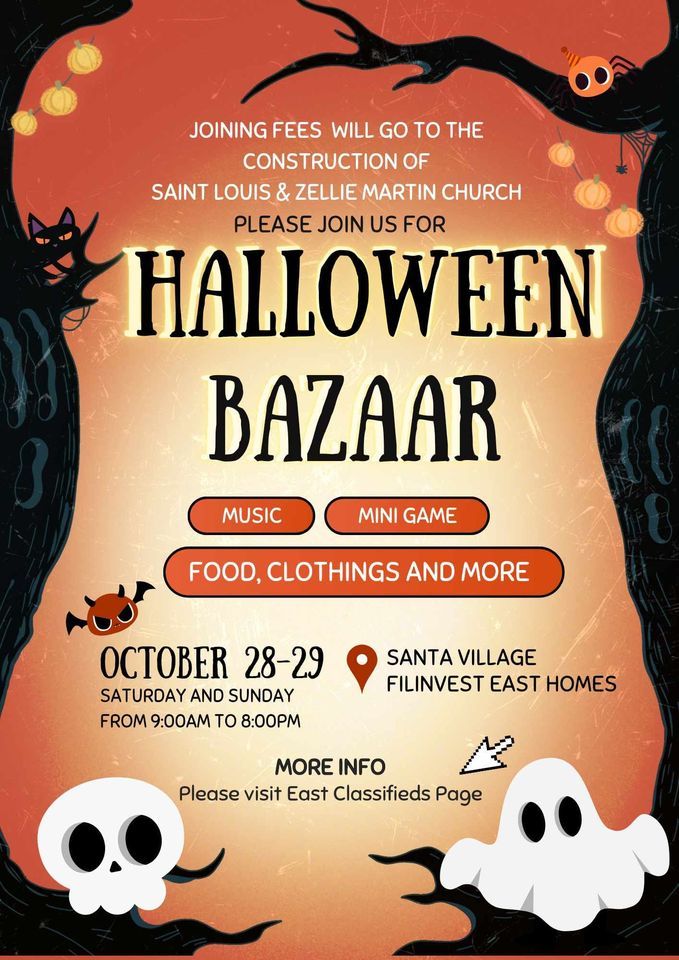 Halloween Bazaar, Santa Village, Filinvest East Homes, Antipolo City ...