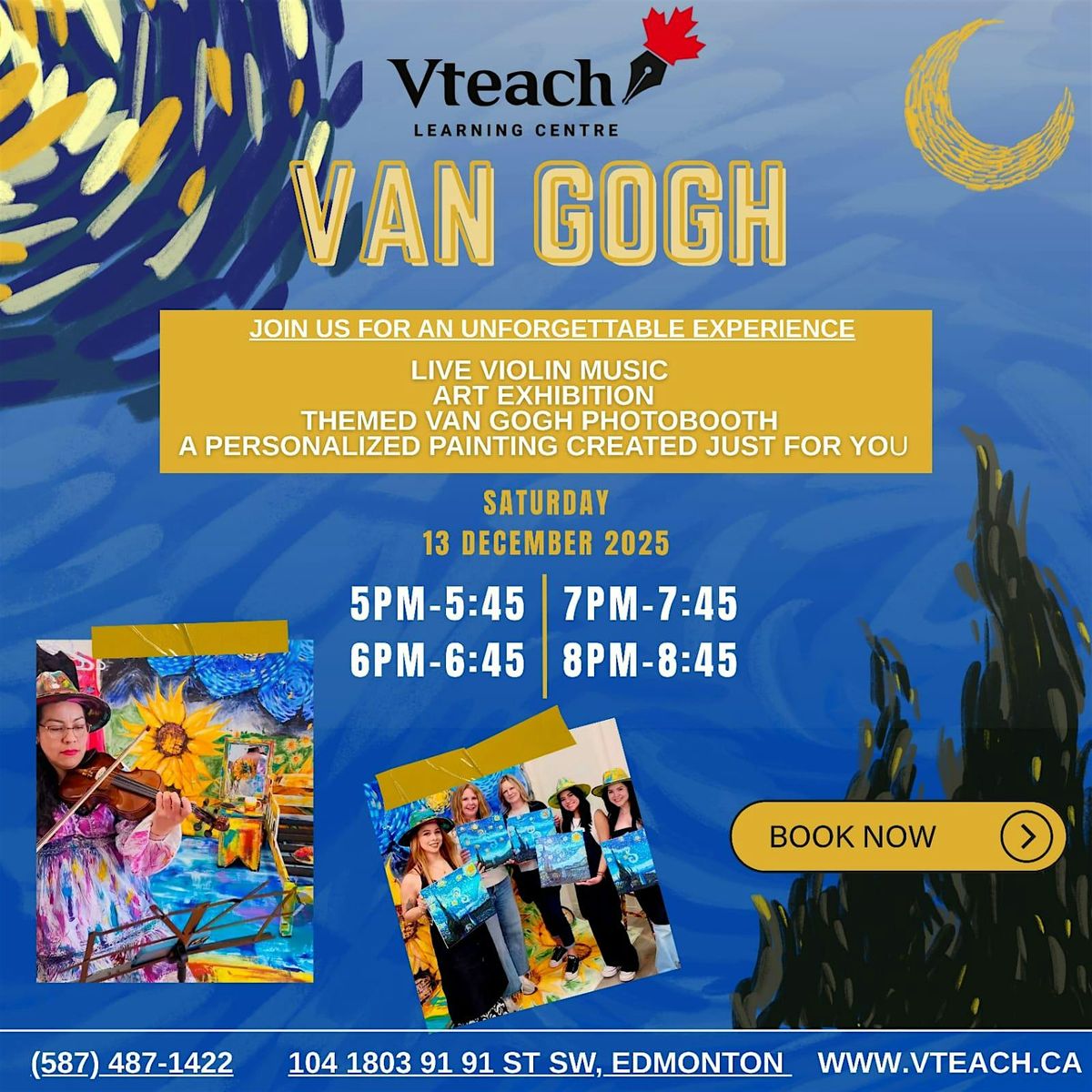 A Night with Van Gogh—An Immersive Art Experience, Vteach | Out Of ...