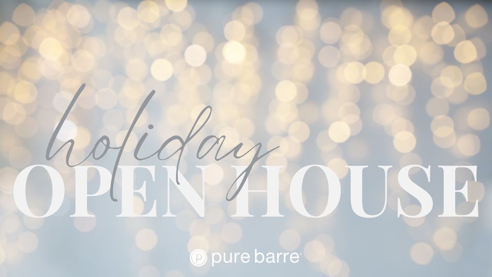 Holiday Open House, Pure Barre (Noblesville), 9 December to 10 December ...