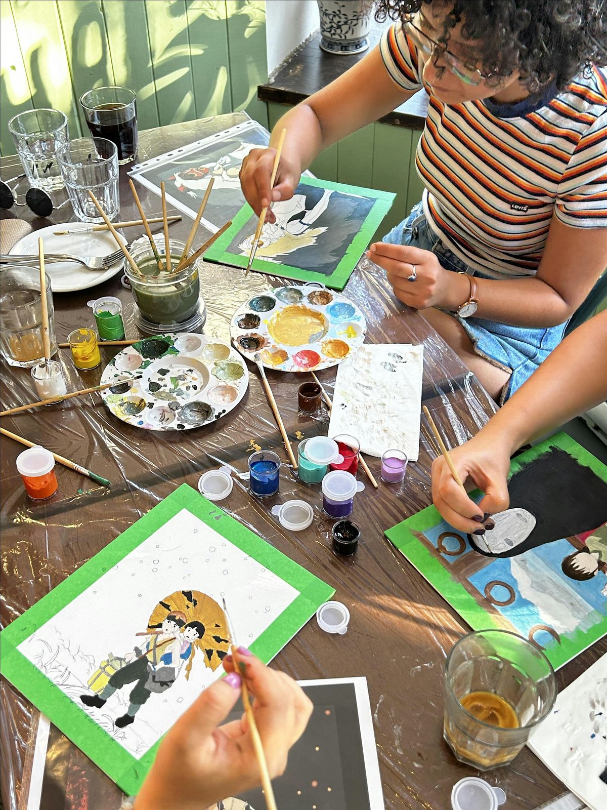 Cozy Anime Painting, Kaizen Manga Café, Montréal, 7 December to 4 ...
