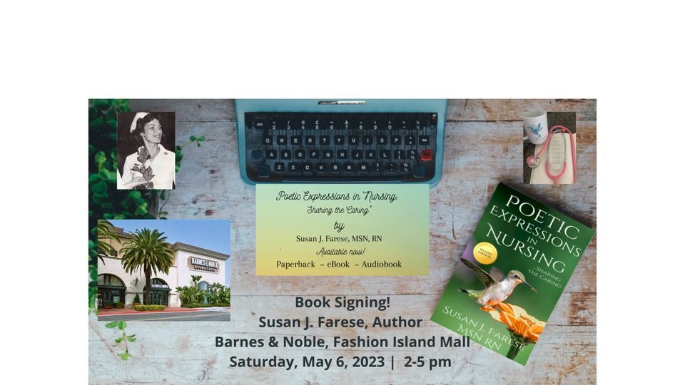 Author Event: Susan J. Farese at BN Fashion Island, Barnes & Noble ...