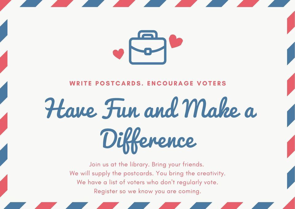 Postcard Party Blue Valley Library, 9000 W 151st St, Overland Park, KS ...