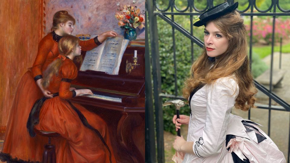 Recreating Renoir: French Fashion with Ivy Thompson, Philbrook Museum ...