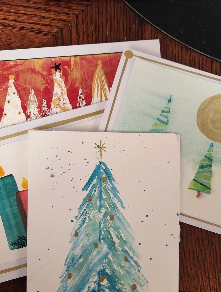 It’s not too late… Create Artful Christmas Cards!, Art Korner gallery ...
