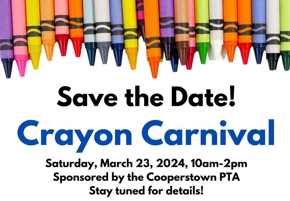 Crayon Carnival, Cooperstown Central School District, 23 March 2024 ...