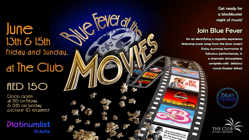 Blue Fever at the Movies – A Night of Cinematic A Cappella Magic!, The ...