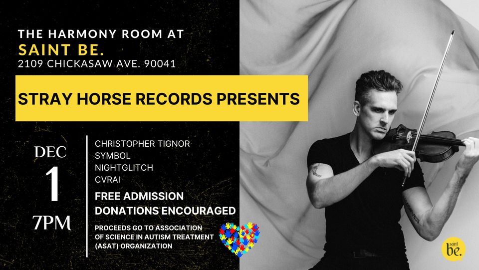 Christopher Tignor, Symbol, Nightglitch, and CVRAI LIVE @ The Harmony ...