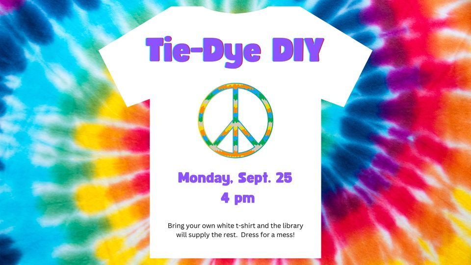 Tie Dye DIY, Salida Library Friends, 25 September 2023 | AllEvents.in
