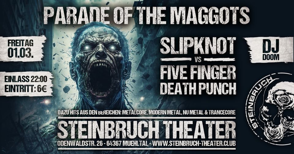 Parade Of The Maggots - Slipknot VS FFDP mit DJ Doom, Steinbruch ...