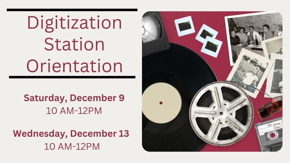Digitization Station Orientation, Lone Star College - Tomball Community ...