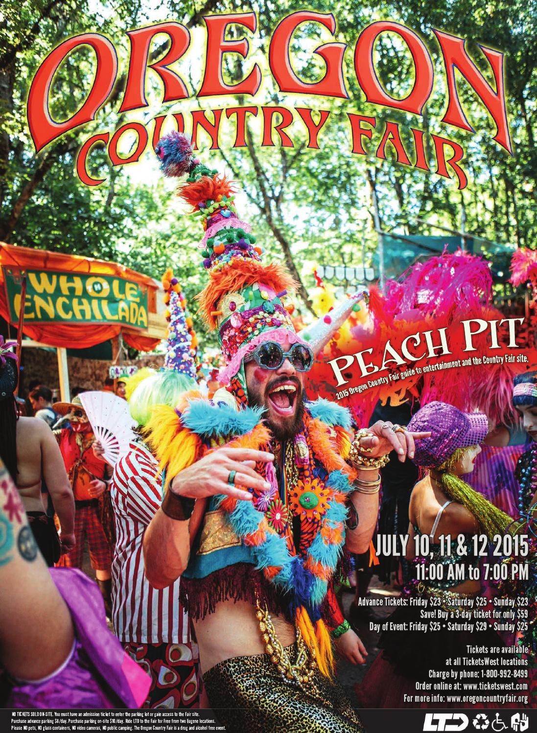 Oregon Country Fair - 3 Day Pass, Oregon Country Fairgrounds, Eugene ...