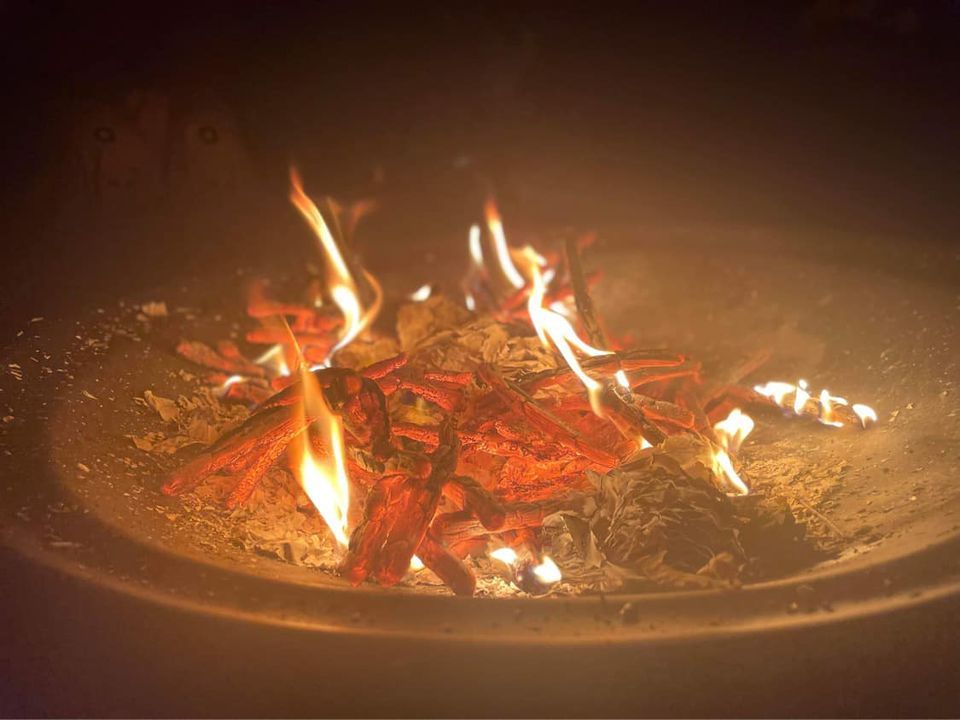 Peace Fire Ceremony, Kupidabin Wilderness, Yugar, 7 December 2023 ...