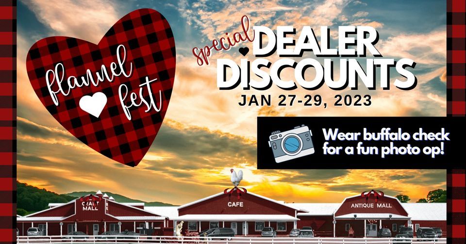 FLANNEL FEST at the Wisconsin Dells Craft & Antique Malls, Wisconsin ...