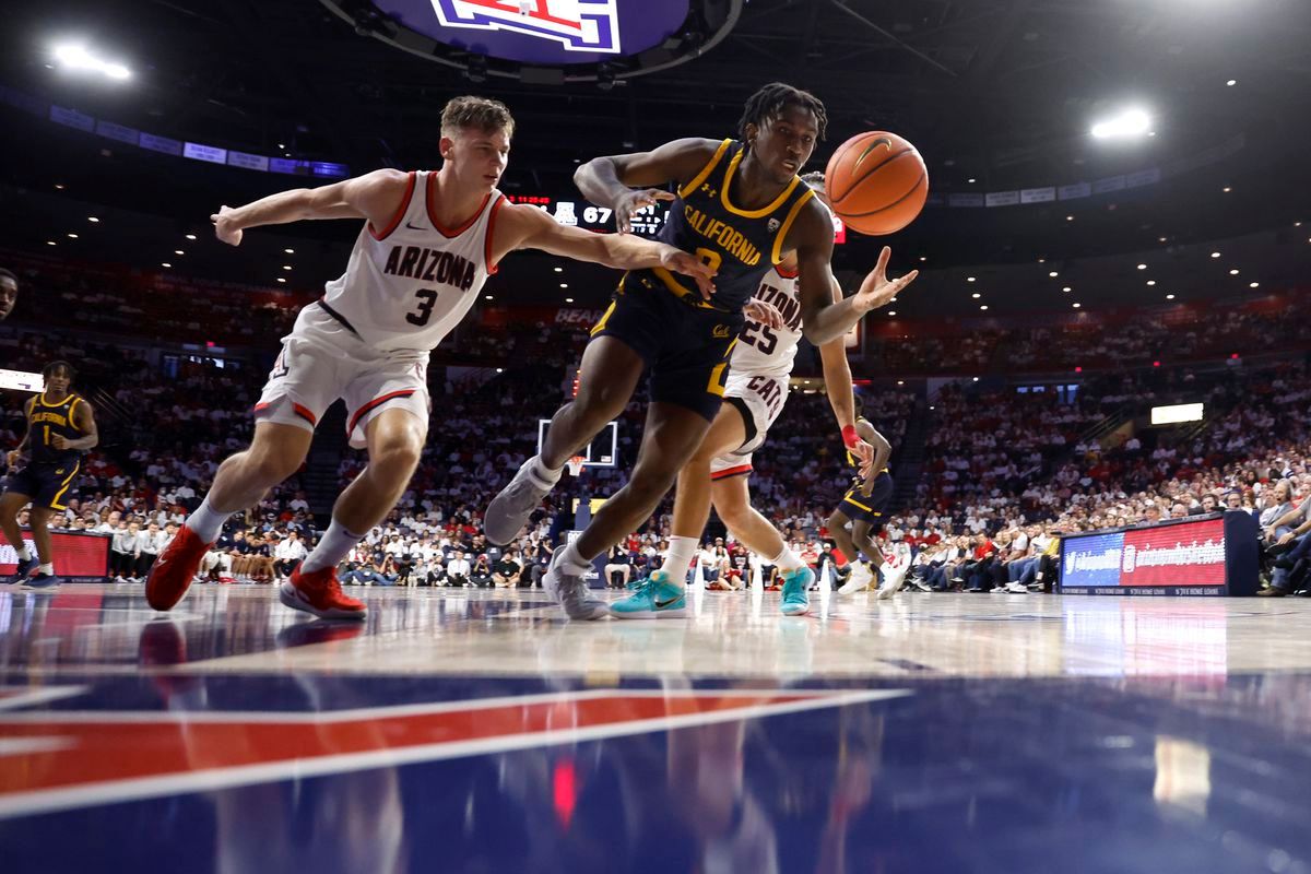 California Golden Bears vs. Arizona Wildcats, Evans Diamond At Stu ...