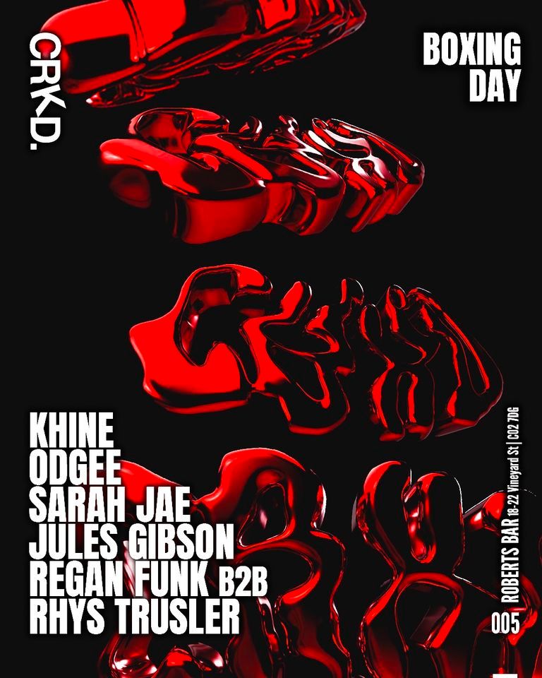 CRKD 005 - Boxing Day - 26/12/23, Roberts Bar & Club Colchester, 26 ...