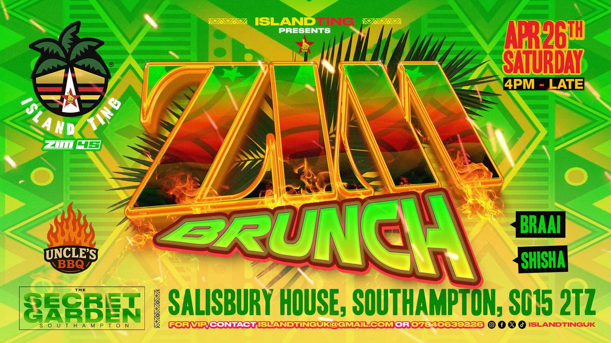Zim Brunch 🇿🇼 Southampton ☀️🌴🍹, BRAVE Night Lounge, Southampton, 26 ...