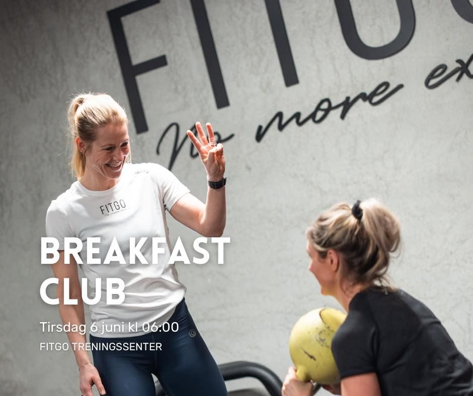 BREAKFAST CLUB, FITGO treningssenter, Stavanger, 6 June 2023 | AllEvents.in