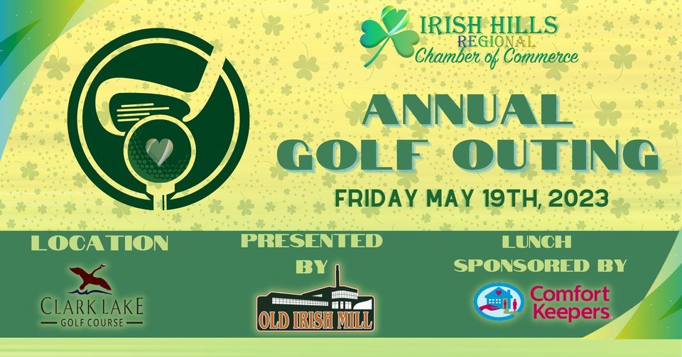 Irish Hills Chamber Golf Outing 2023, Clark Lake Golf Club, Brooklyn ...