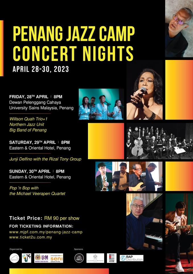 Penang Jazz Camp Concert#2: : Junji Delfino with Rizal Tony Trio ...