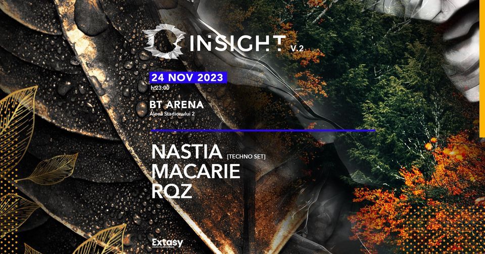 Insight V.2 BT ARENA, Bt Arena Cluj, Cluj-napoca, 24 November to 25 November | AllEvents.in
