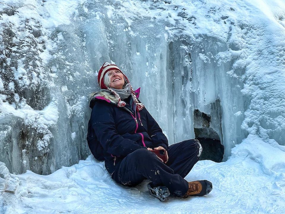 Troll Falls Trail Hike, Troll Falls, Kananaskis, AB, Canmore, 1 March ...