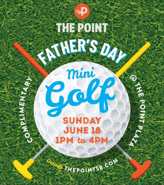 Fathers Day Mini Golf Pop-Up, The Point, El Segundo, 18 June 2023 ...