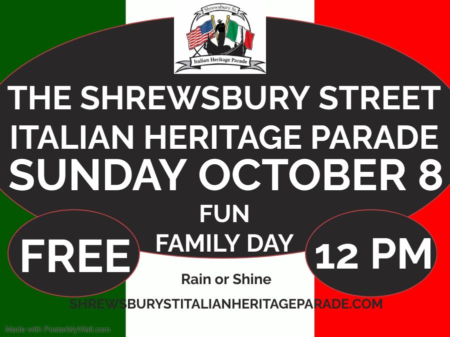 The Shrewsbury Street Italian Heritage Parade 2023, Worcester MA USA, 8 ...