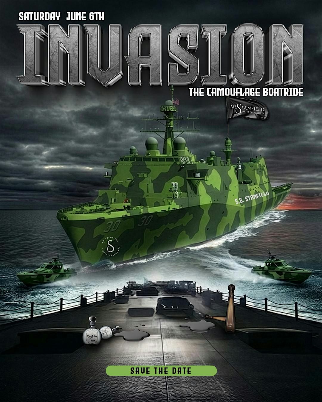 Invasion 2026 | The Camouflage Boatride in Toronto – June 6, 2026 ...
