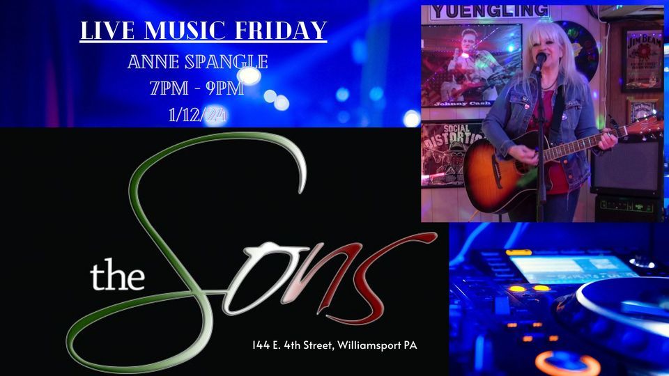 Anne Spangle - Live Acoustic at The Sons! , Sons of Italy Lodge 2786 ...