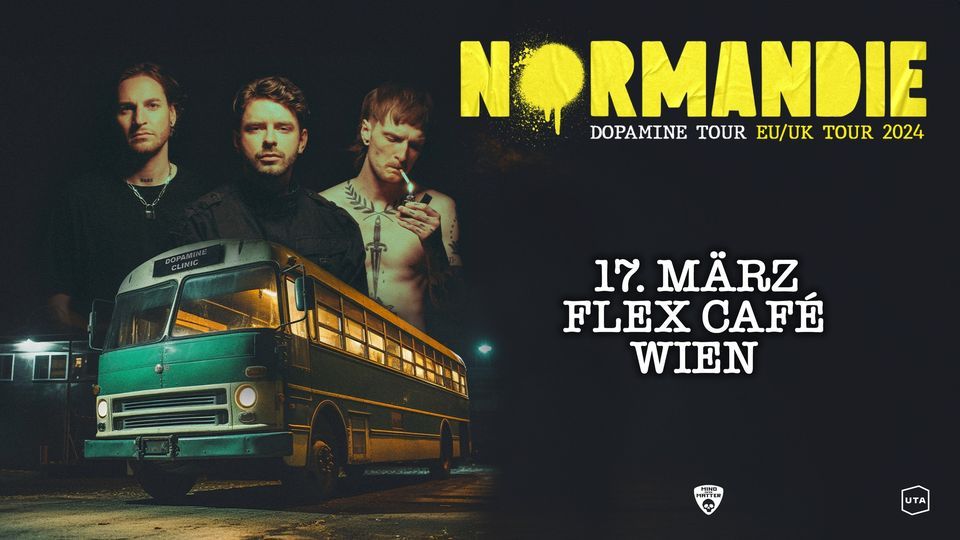 NORMANDIE • 2024 • Flex Vienna • SOLD OUT, FLEX, Wien, 17 March 2024 ...