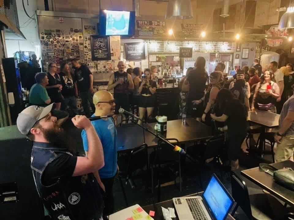 Metal Karaoke! (KaRHIAoke), Black Sky Brewery, Denver, January 18 2024 ...