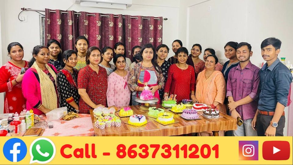 Basic To Advance Baking Workshop with Icing Technique [Cake Baking ...