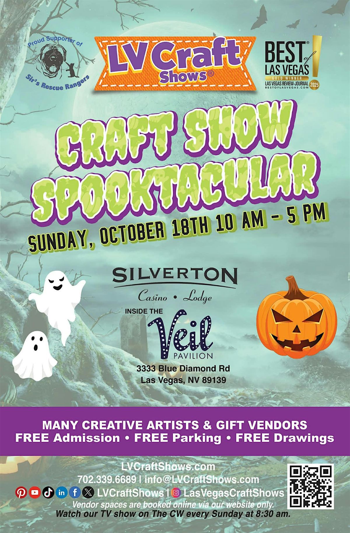 Craft Show Spooktacular, Veil Pavilion at The Silverton, Las Vegas, 18 ...