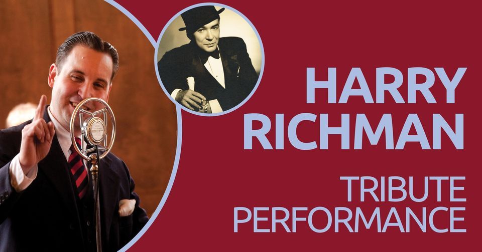 Harry Richman Tribute Performance, Mayerson JCC, Sharonville, 30 November 2023 | AllEvents.in
