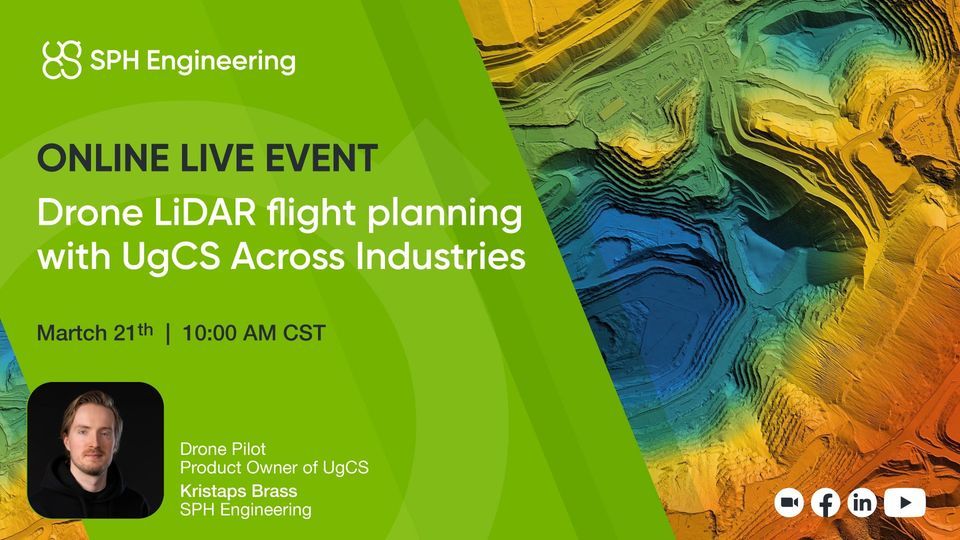 Webinar I Drone LiDAR flight planning with UgCS Across Industries ...