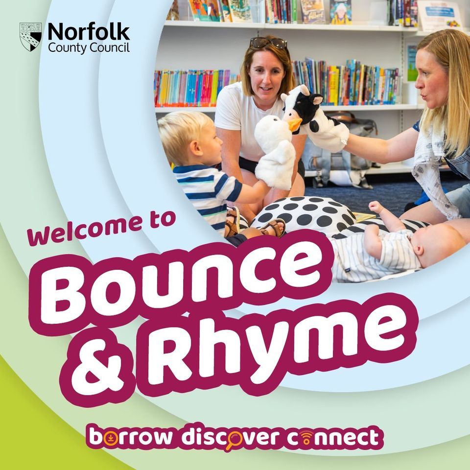 Bounce and Rhyme, Dereham Library, 11 March 2024 | AllEvents.in