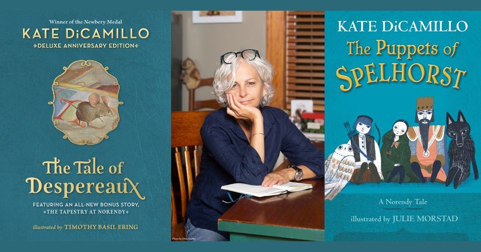 Kate DiCamillo, TALE OF DESPEREAUX - 20th Anniversary Celebration at ...