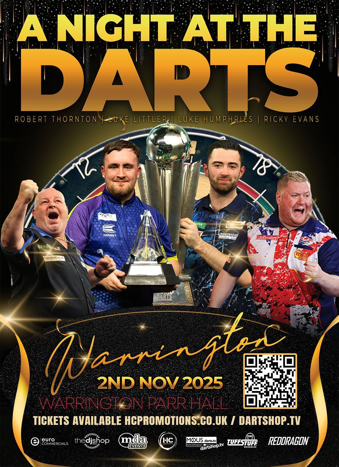 A Night at the Darts at Vaillant Live, Vaillant Live, Derby, 1 November ...