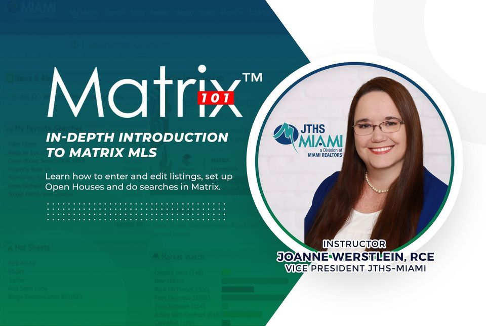 Matrix 101 - Introduction to Matrix, JTHS- MIAMI, Jupiter, 19 July 2023 ...
