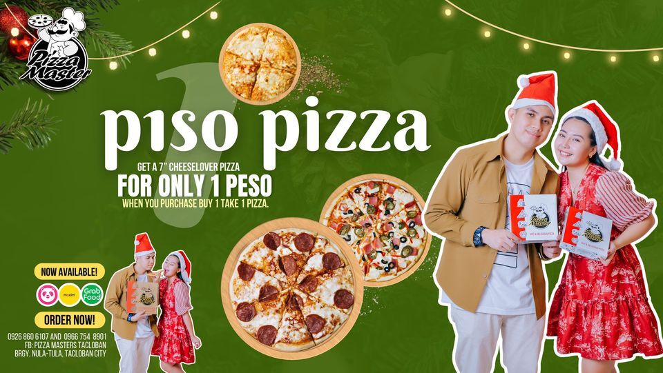 PiSO Pizza PROMO! (Tacloban Nula - Tula Branch), Pizza Master Tacloban ...