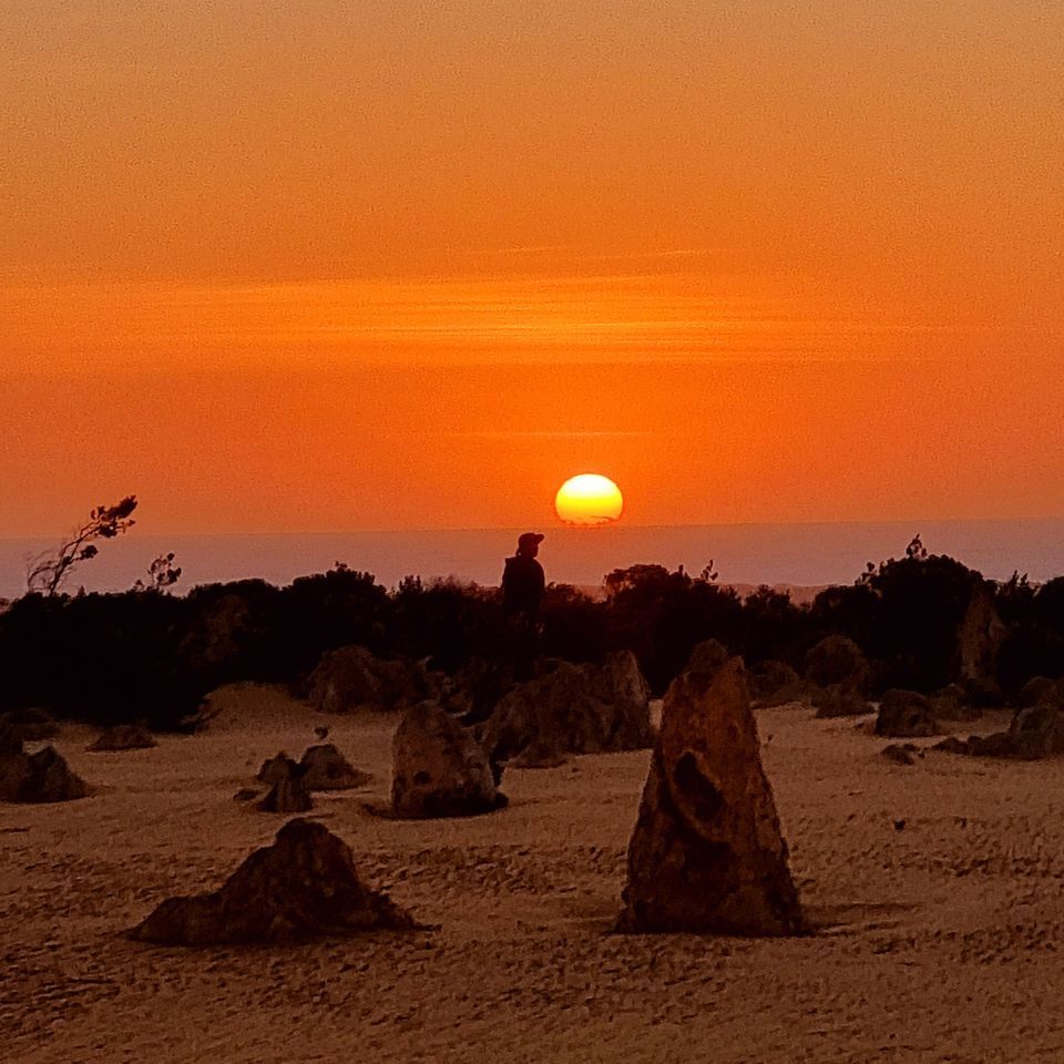 Pinnacles guided sunset tour, picnic dinner and full moon lunar eclipse ...