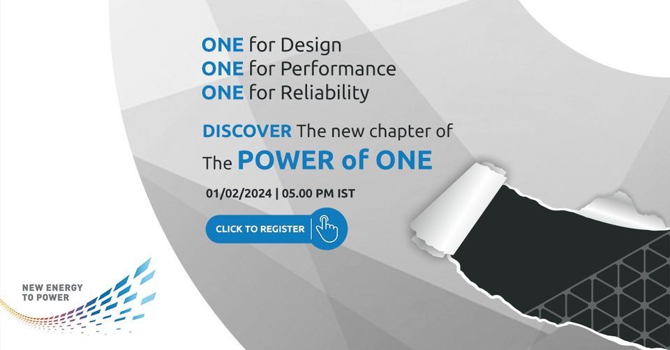 Discover The New Chapter Of The Power Of One, Online event, Chennai ...
