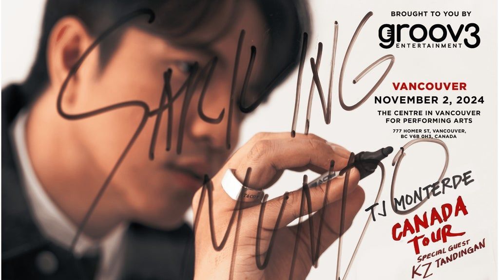 TJ Monterde Sariling Mundo with KZ Tandingan, The Centre in Vancouver ...