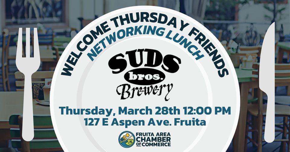 WTF Networking Luncheon: Suds Brothers Brewery, 127 E Aspen Ave, Fruita ...