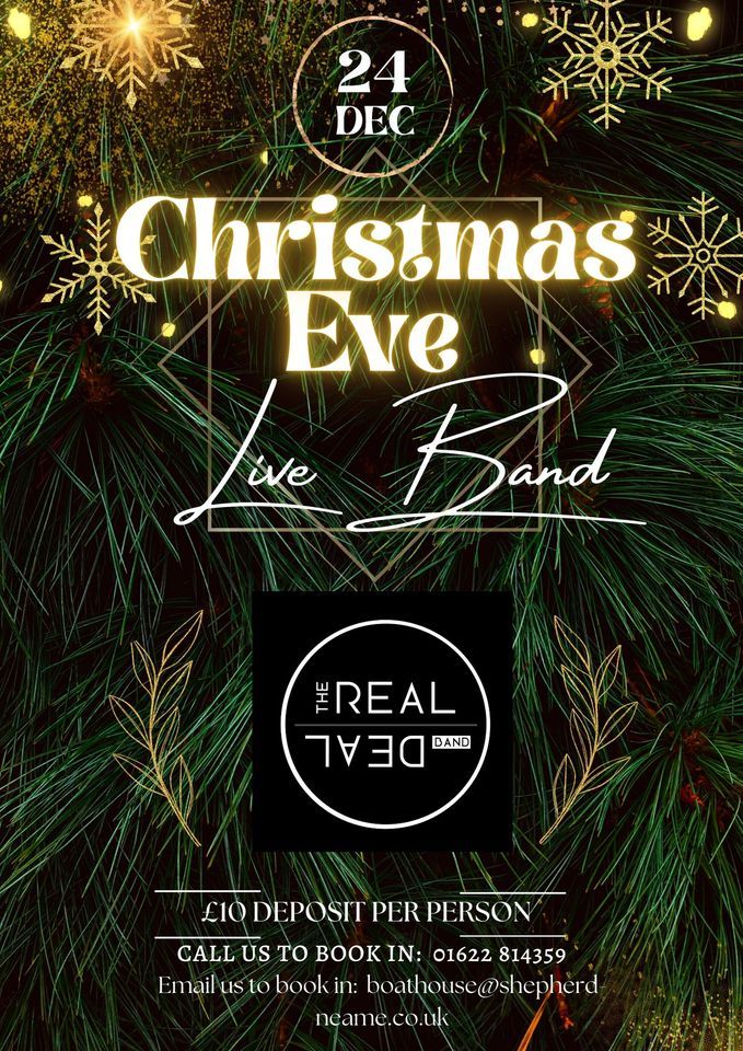 Xmas Eve Band night. , The Boathouse, Yalding, Sutton Valence, December ...