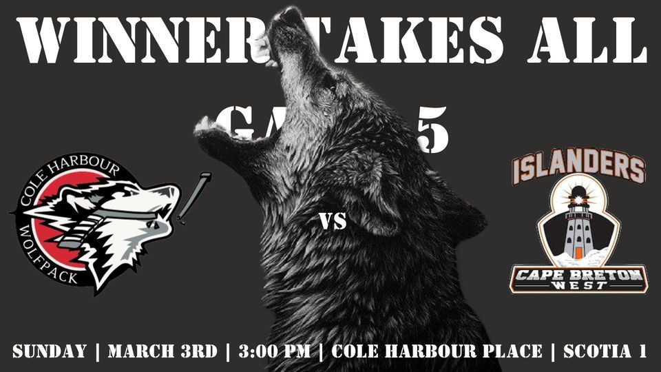 Winner Take All Game 5 - Wolfpack vs Islanders NS U18 Major Hockey ...