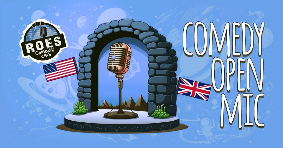 Roes Comedy Club: Open Mic (English), De Roes, Merelbeke, 18 October ...