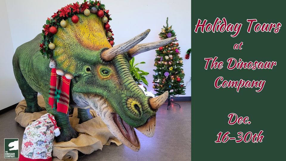 Holiday Tours at The Dinosaur Company, The Dinosaur Company, Frisco, 16 ...