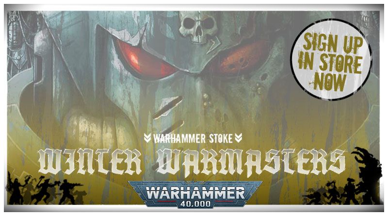 WINTER WARMASTERS 2023/24, Warhammer - Stoke, Wetley Rocks, 16 November ...